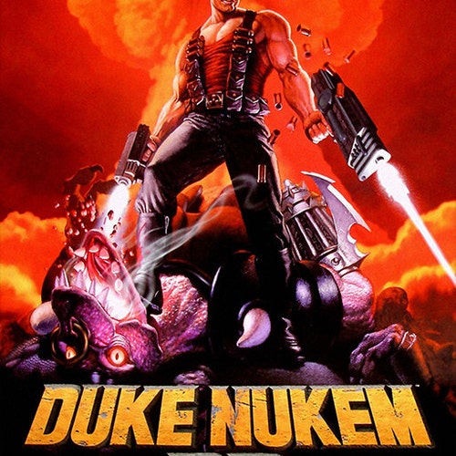 Duke Nukem 3D Video Game Poster Multiple Sizes - Etsy