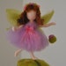 Small Spring Fairy Needle Felted Home Ornament/ Easter Decor : Fairy ...
