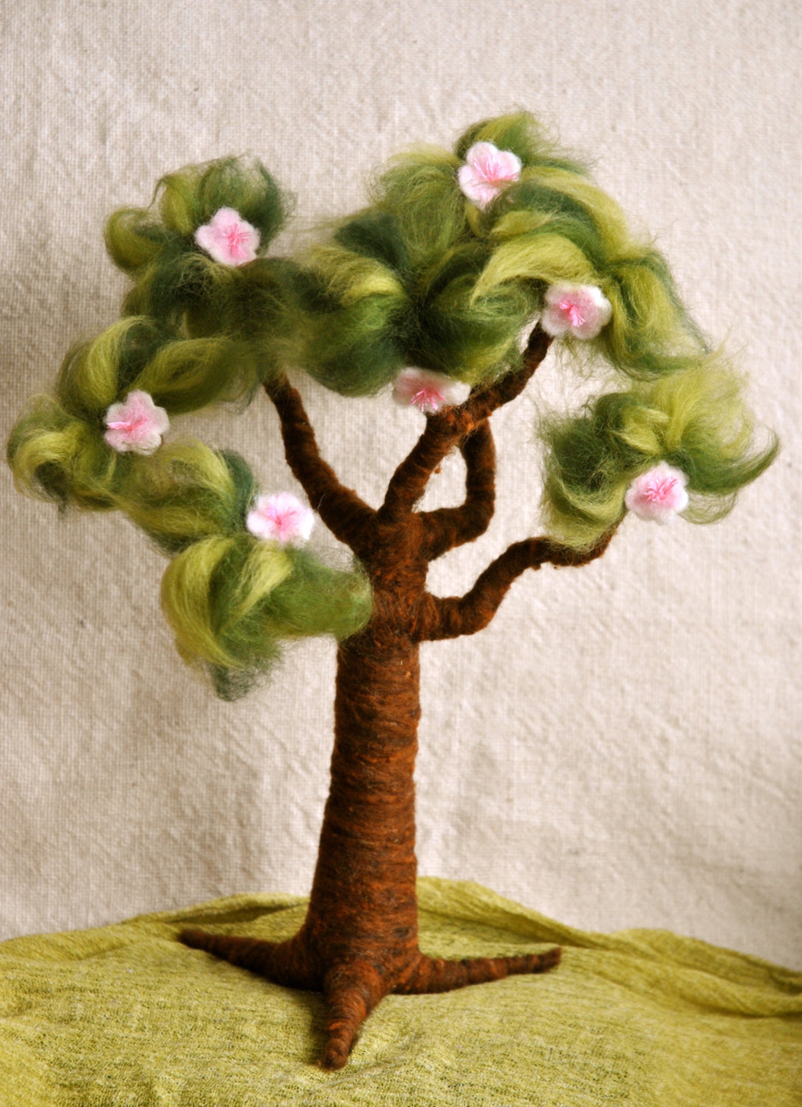 Waldorf Inspired Needle Felted Tree: Spring Apple Tree - Etsy Canada