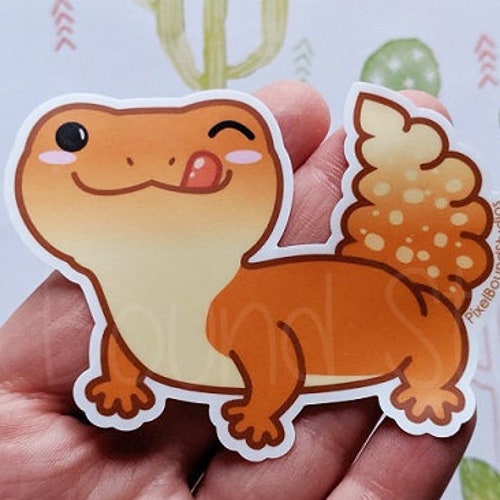 Leopard Gecko Sticker Sheet - Etsy