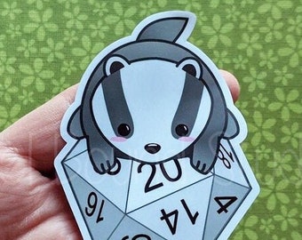 Chibi Cute Fox D20 Vinyl Sticker for Phone Car Tablet - Etsy