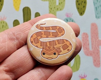 Chibi Cute Ball Python Snake 1.5 Inch Button | Etsy