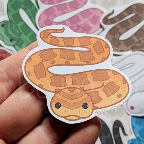 Crocodile/knobby Newt Stickers and Magnets | Etsy