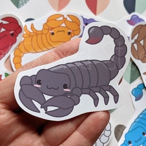 Chibi Scorpion Stickers and Magnets - Etsy