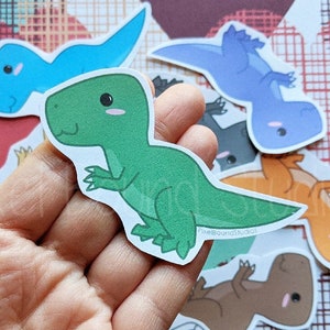 Chibi Tyrannosaurus Rex Stickers and Magnets - Etsy