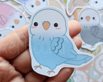 Chibi Songbird Stickers and Magnets - Etsy