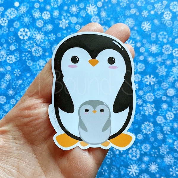 Penguin Art - Etsy