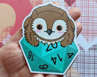 Chibi Cute Fox D20 Vinyl Sticker for Phone Car Tablet - Etsy