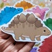 Chibi Stegosaurus Stickers and Magnets - Etsy