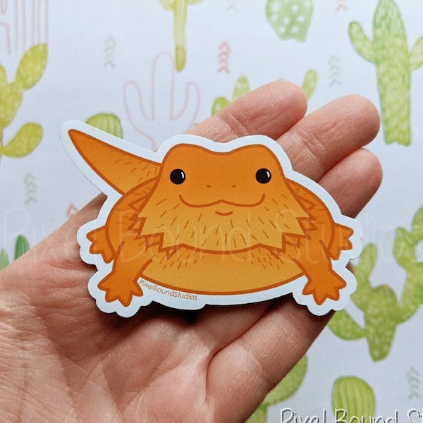 Bearded Dragon Car Decals - Etsy