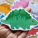 Chibi Stegosaurus Stickers and Magnets - Etsy