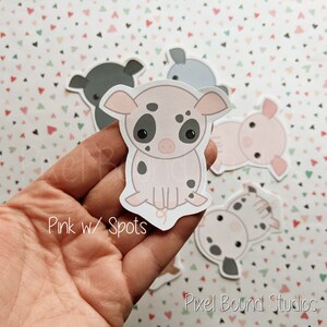 Chibi Piggy Stickers and Magnets - Etsy