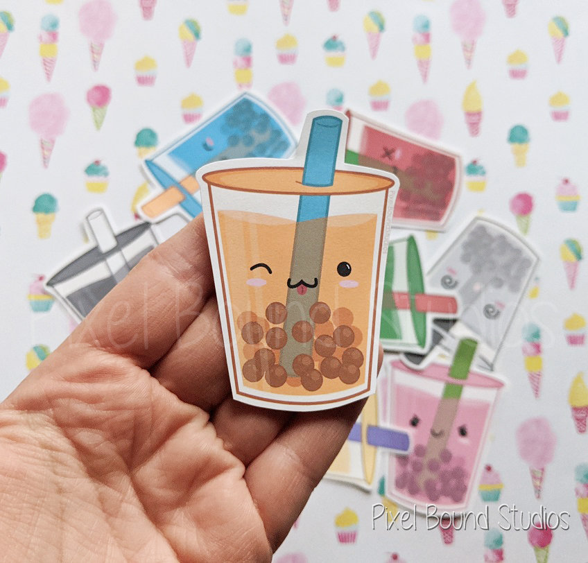 Bubble Tea Chibi