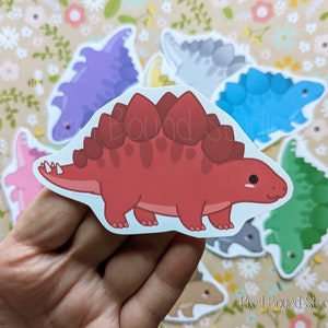 Chibi Stegosaurus Stickers and Magnets - Etsy