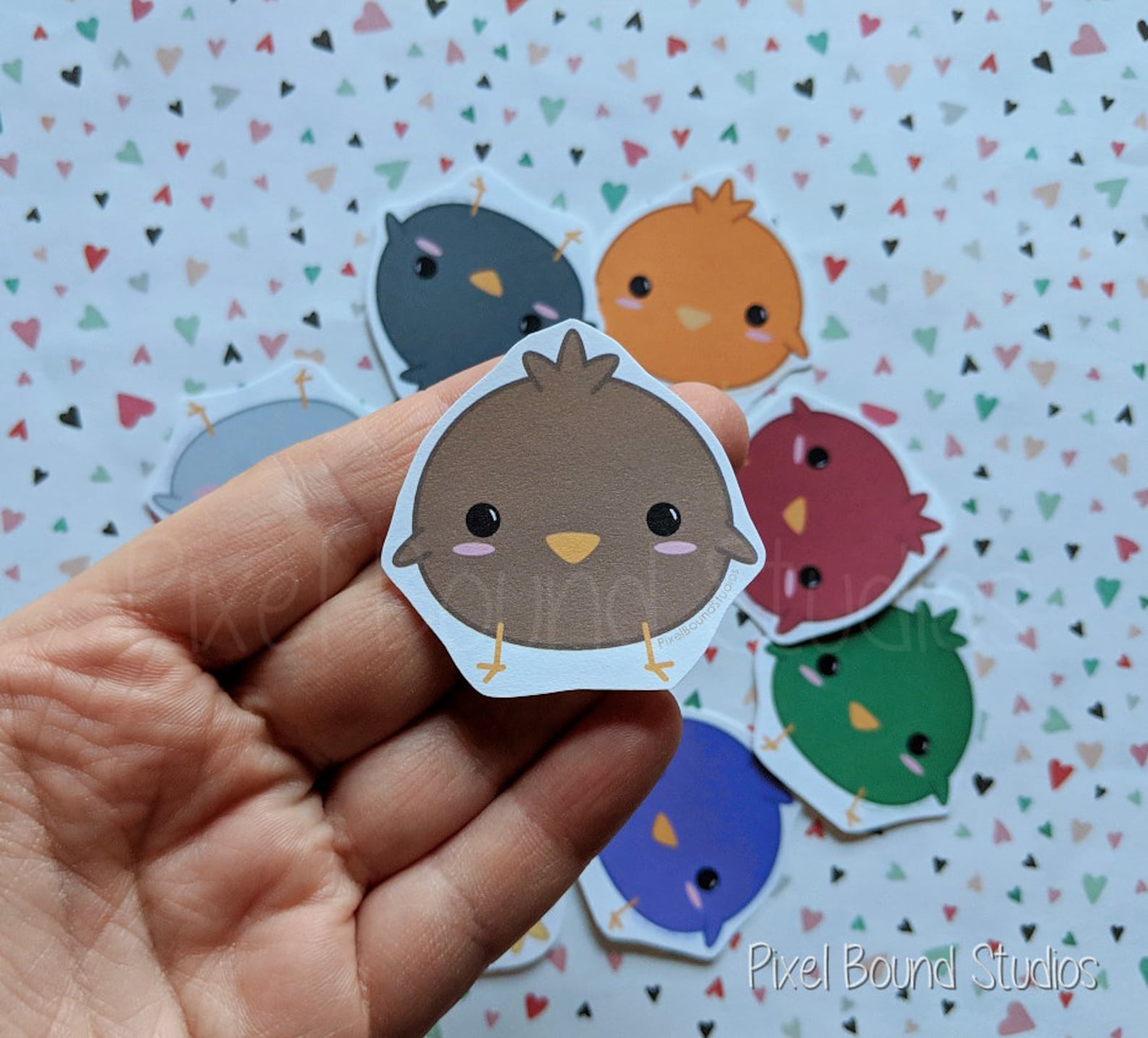 Chibi Chick Stickers and Magnets | Etsy