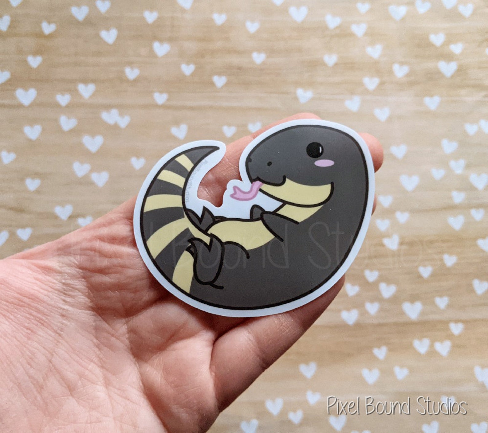 Chibi Cute Tegu Vinyl Sticker for Phone Car Tablet Laptop - Etsy
