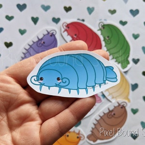 Kawaii Cute Giant Isopod Stickers and Magnets - Etsy