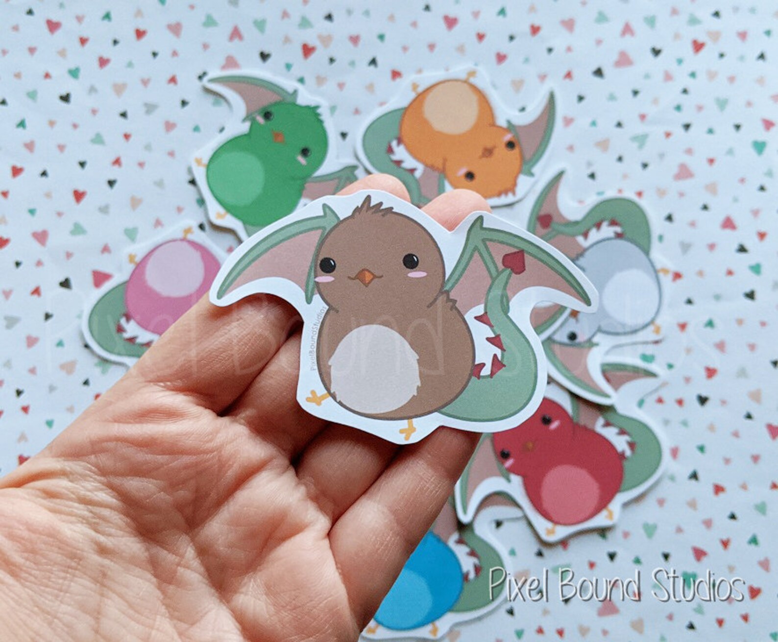 Cockatrice Stickers and Magnets - Customizable Colors - Etsy