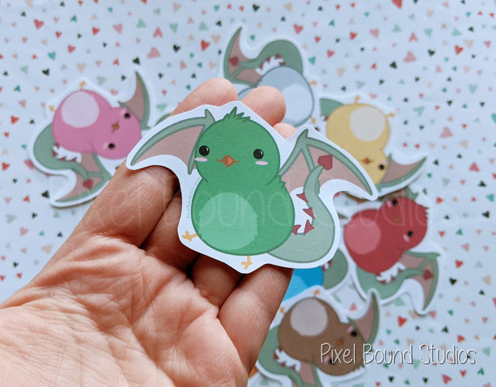 Cockatrice Stickers and Magnets - Customizable Colors - Etsy