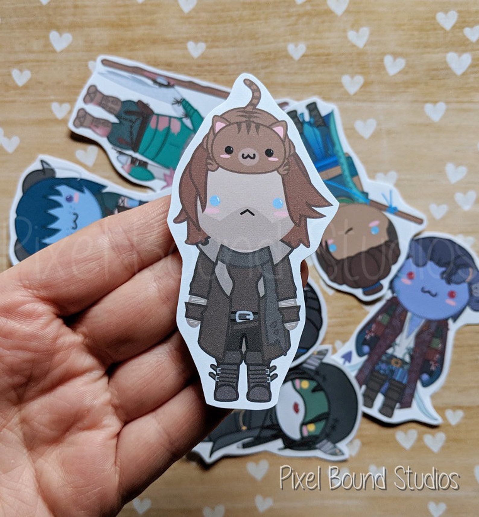 Chibi Mighty Nein Stickers and Magnets - Etsy