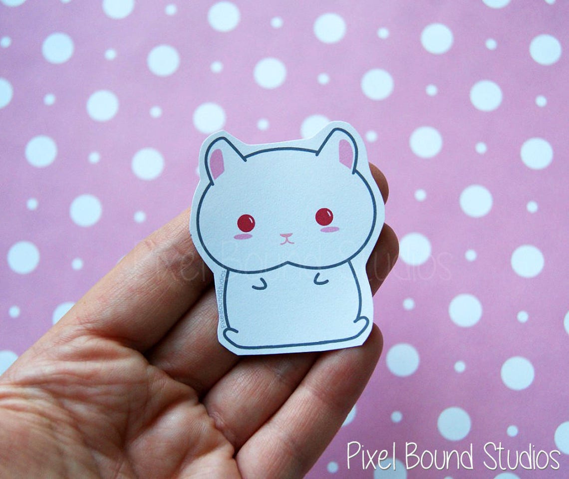 Chibi Hamster Stickers and Magnets | Etsy