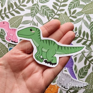 Chibi Utahraptor (velociraptor) Stickers and Magnets - Etsy