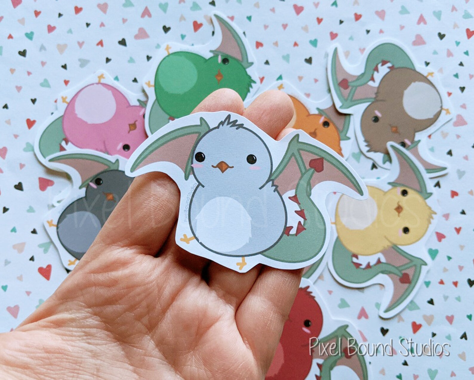 Cockatrice Stickers and Magnets - Customizable Colors - Etsy