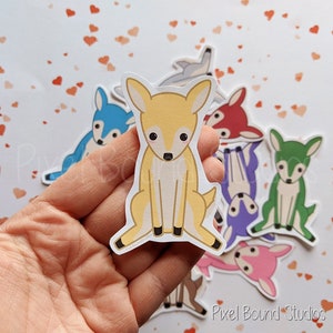 Chibi Doe Stickers and Magnets - Etsy
