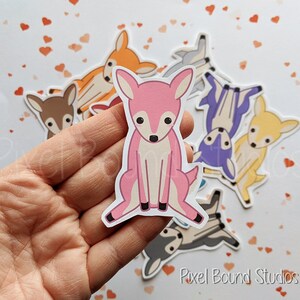 Chibi Doe Stickers and Magnets - Etsy