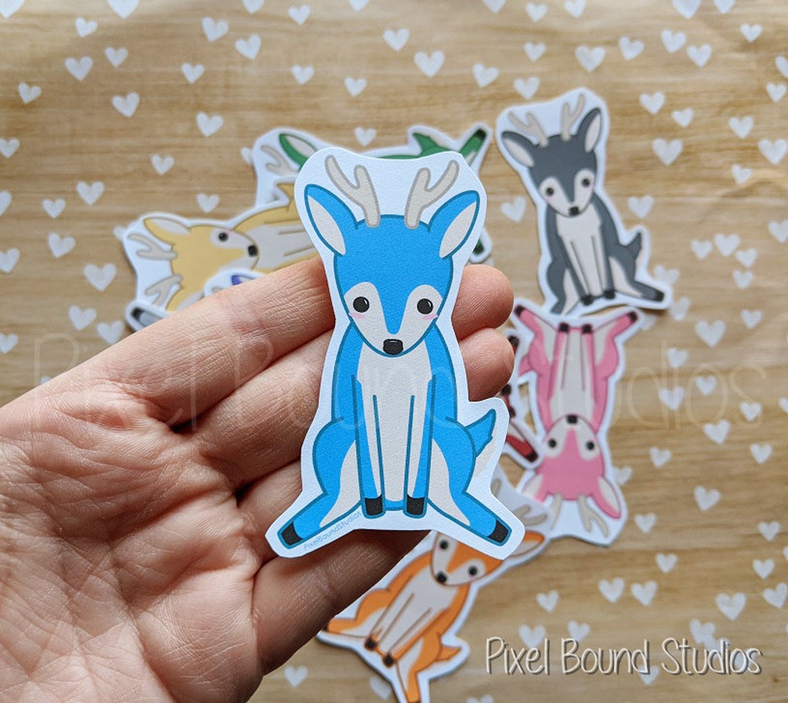 Chibi Buck Stickers and Magnets | Etsy