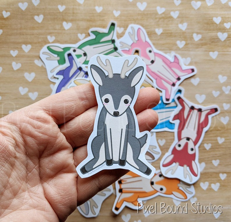 Chibi Buck Stickers and Magnets | Etsy