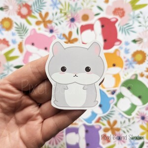 Chibi Hamster Stickers and Magnets - Etsy
