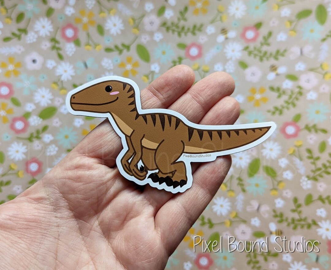 Kawaii Cute Utahraptor velociraptor Car Safe Magnet - Etsy