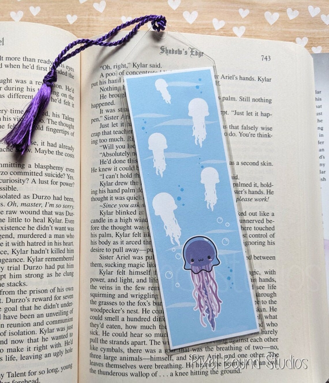 Chibi Jellyfish Bookmark - Etsy