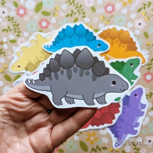 Chibi Stegosaurus Stickers and Magnets - Etsy