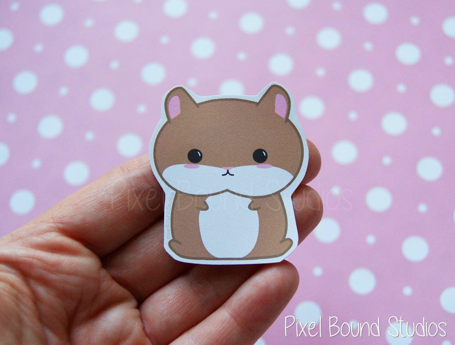 Chibi Hamster Stickers and Magnets - Etsy