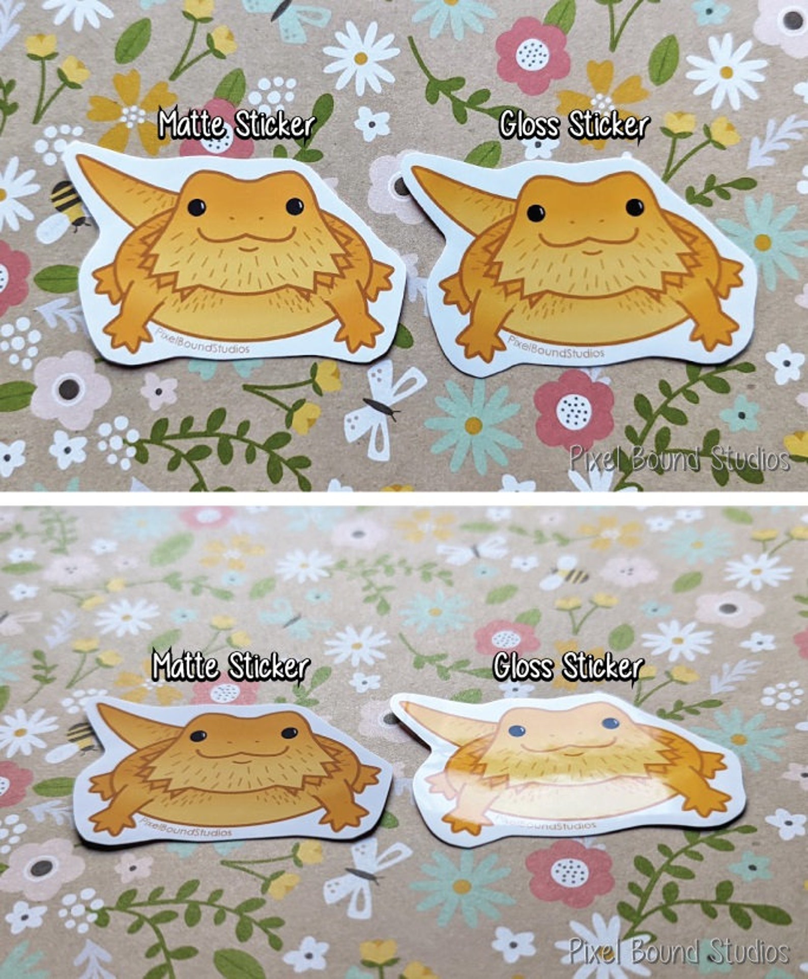 Cockatrice Stickers and Magnets - Customizable Colors - Etsy