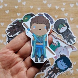 Chibi Mighty Nein Stickers and Magnets - Etsy