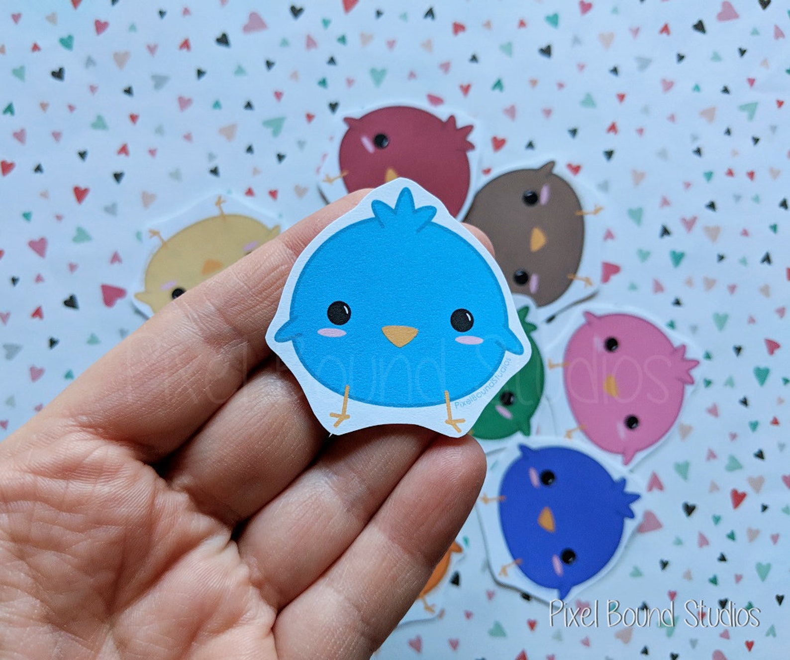 Chibi Chick Stickers and Magnets | Etsy