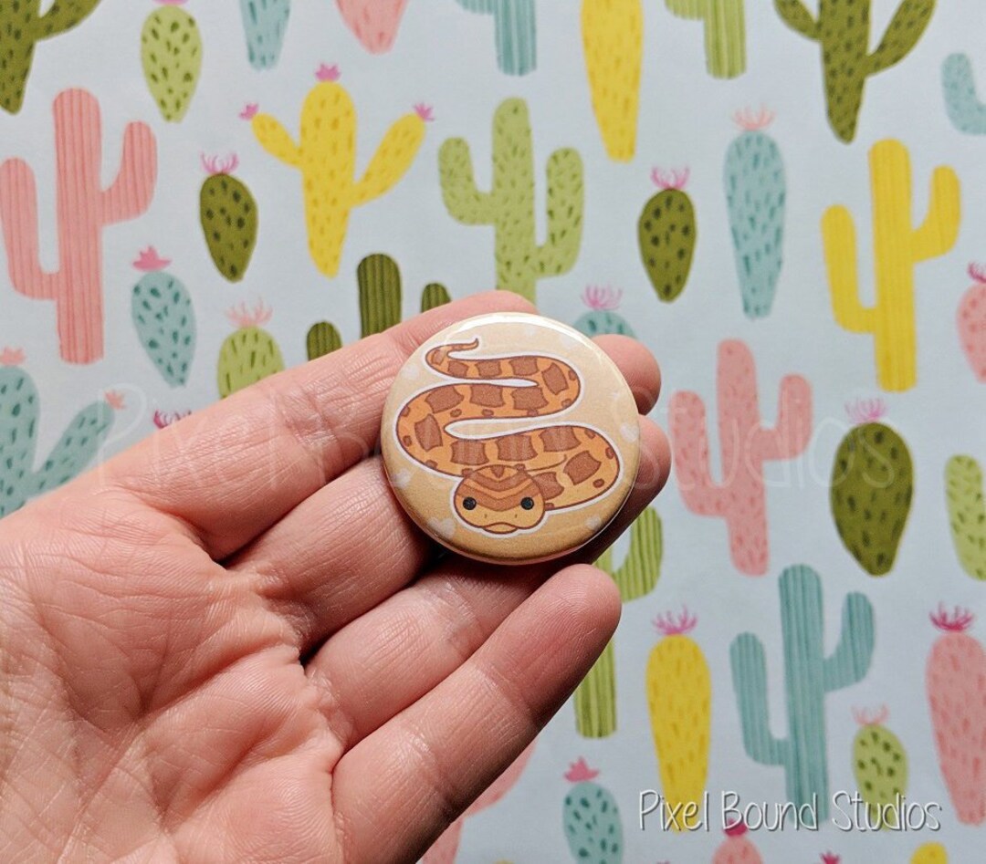 Chibi Cute Corn Snake 1.5 Inch Button - Etsy