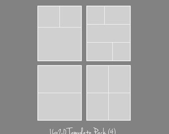 11x14 Photo Template Pack Collage Photographers Storyboard | Etsy