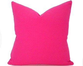 Hot pink pillow | Etsy