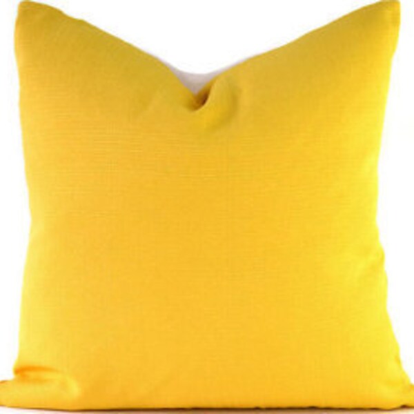 Yellow Throw Pillow - Etsy