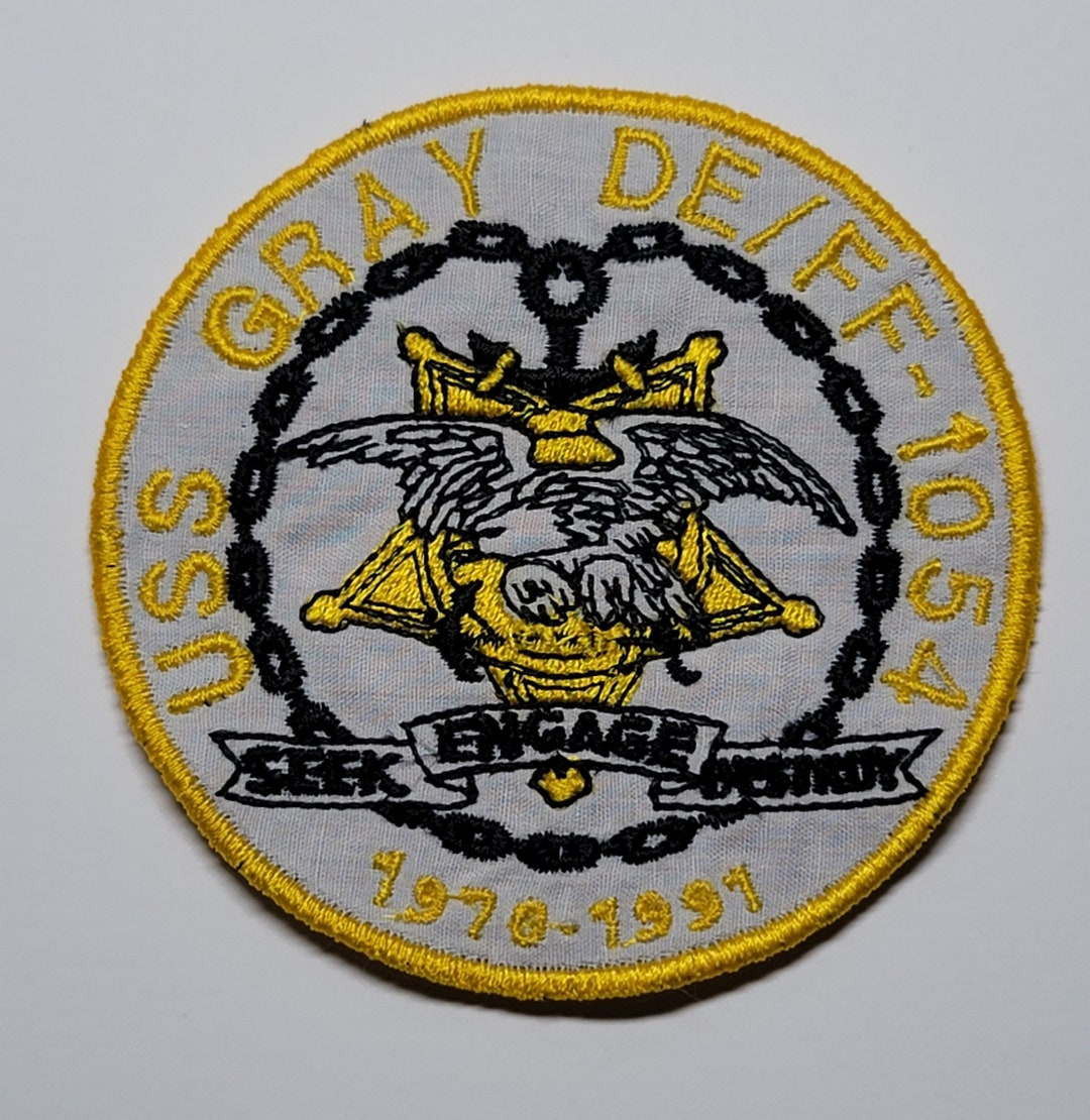 USS Gray Patch - Etsy