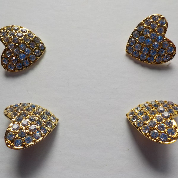 Heart Shape Buttons - Etsy