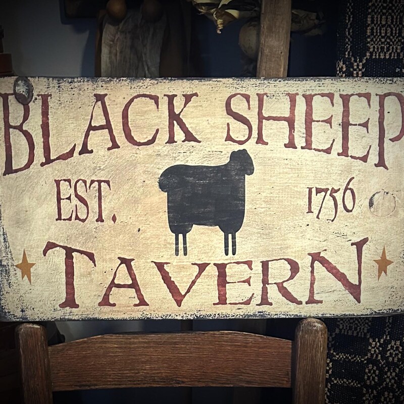 Colonial Tavern Sign - Etsy