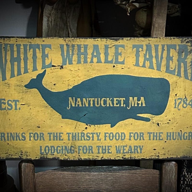 Whale Sign - Etsy