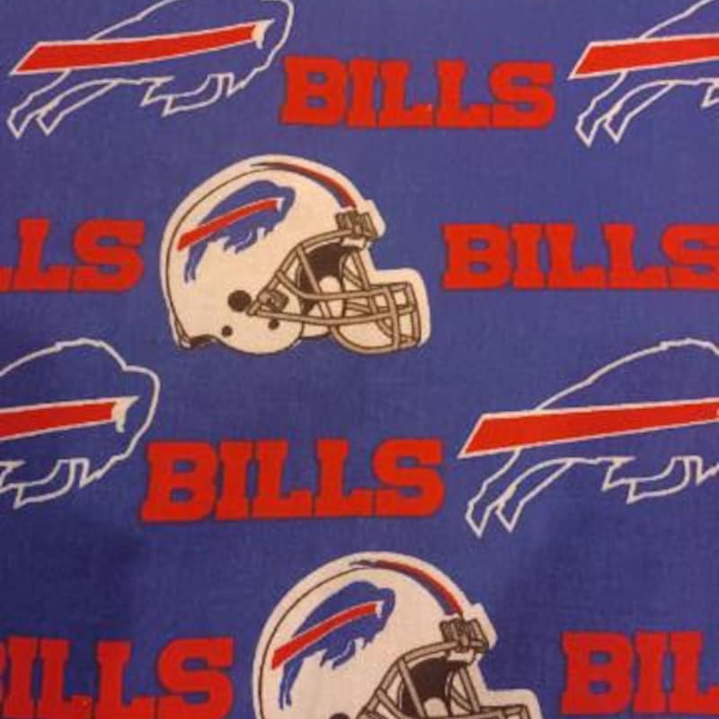 Buffalo Bills Fabric - Etsy