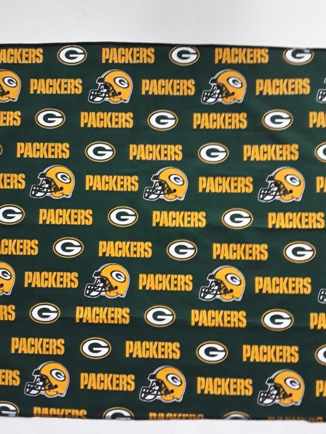Bandana - Green Bay Packers - 22"x22" - NFL- Licensed Fabric - 100% ...