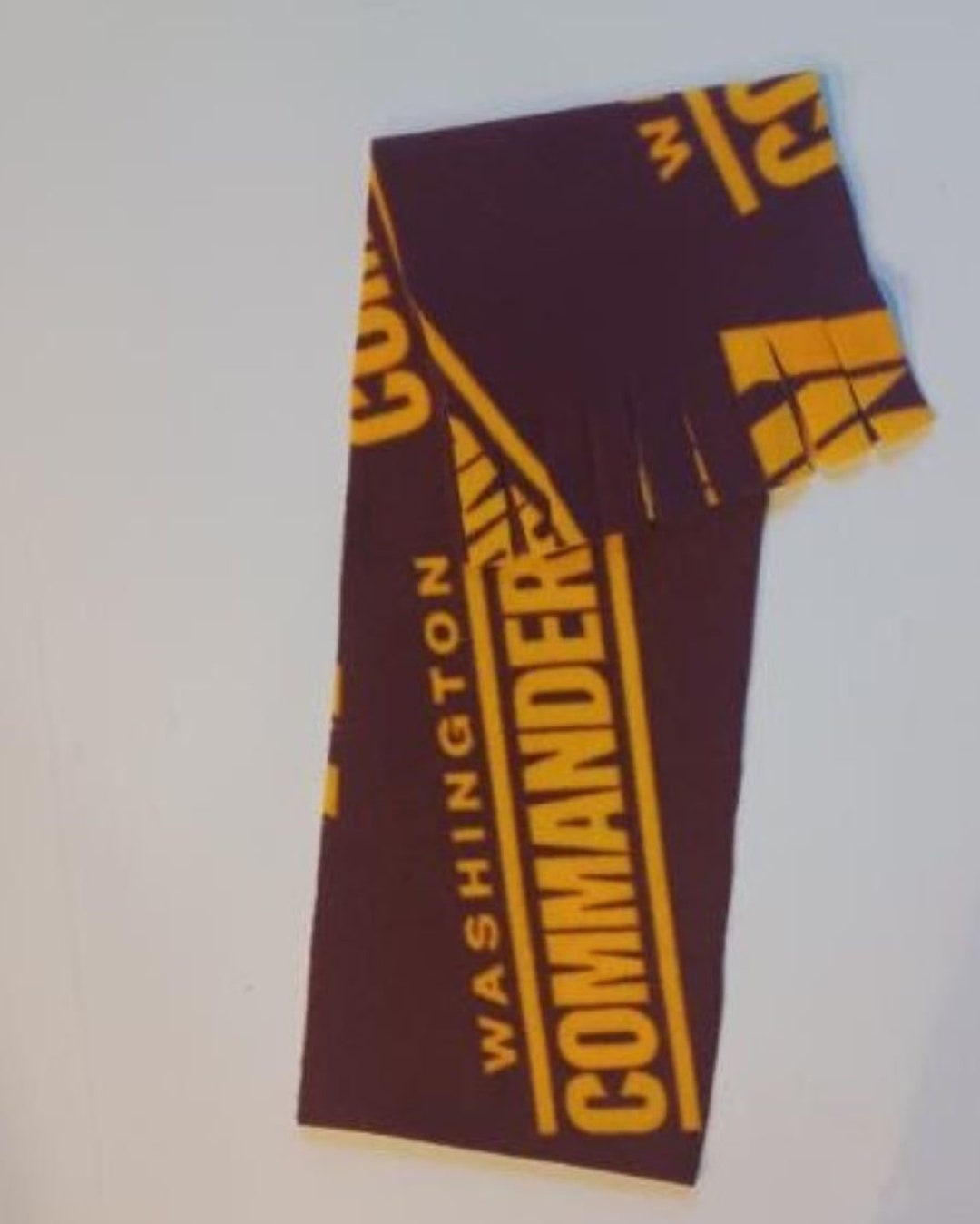 Washington Commanders Fleece Scarf - NFL - 8" Wide X 60" Long ...